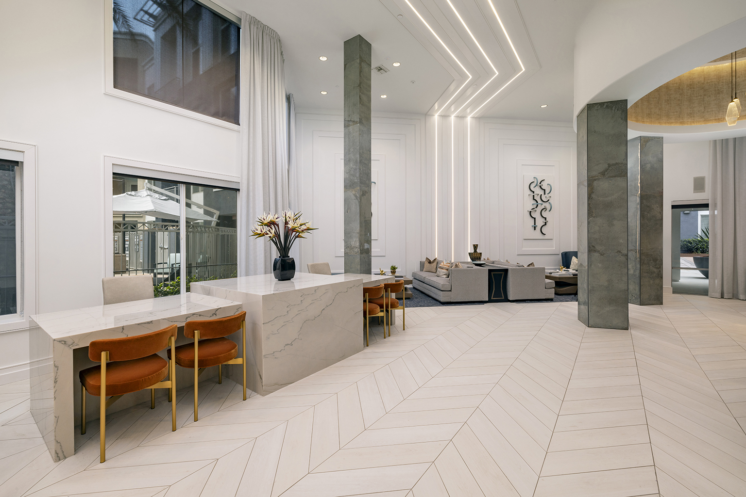 Irvine Jamboree Apartments Gallery - Fortis Millworks